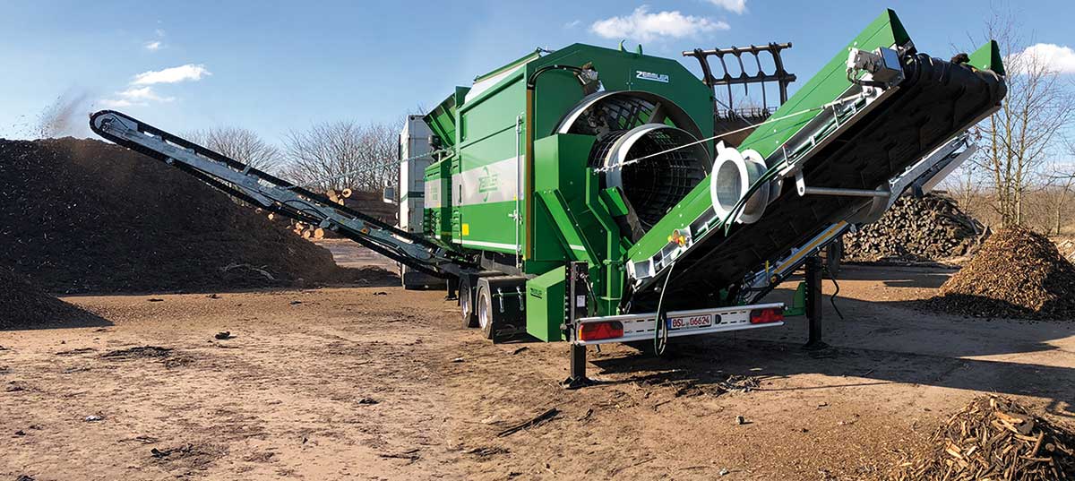 Patented Double Trommel System